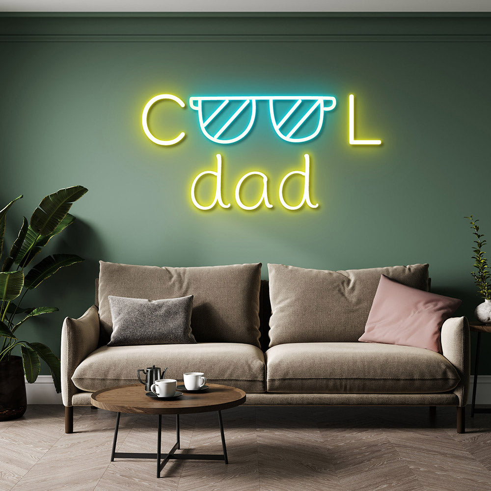 HDJSign - Cool Dad Home Neon Sign