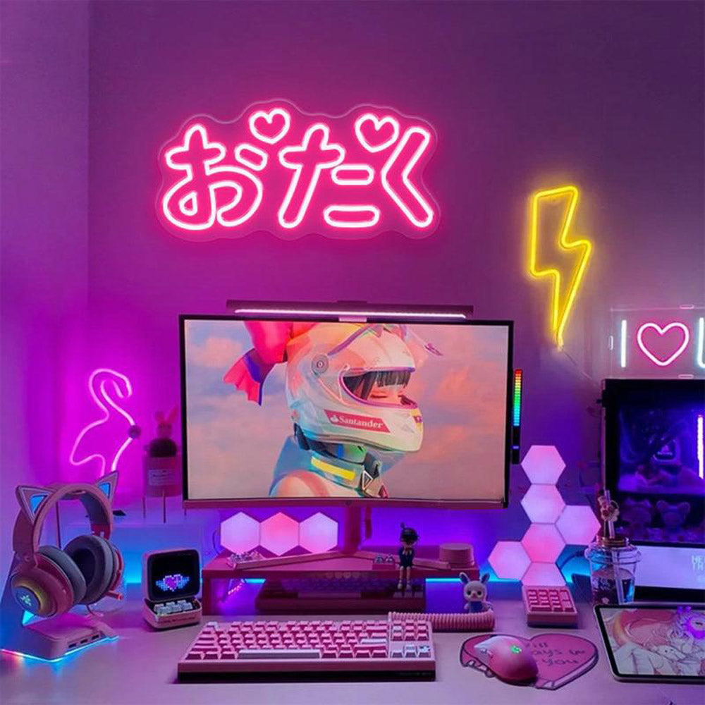 HDJSign - Cute Japanese Otaku おたく Anime Neon Sign