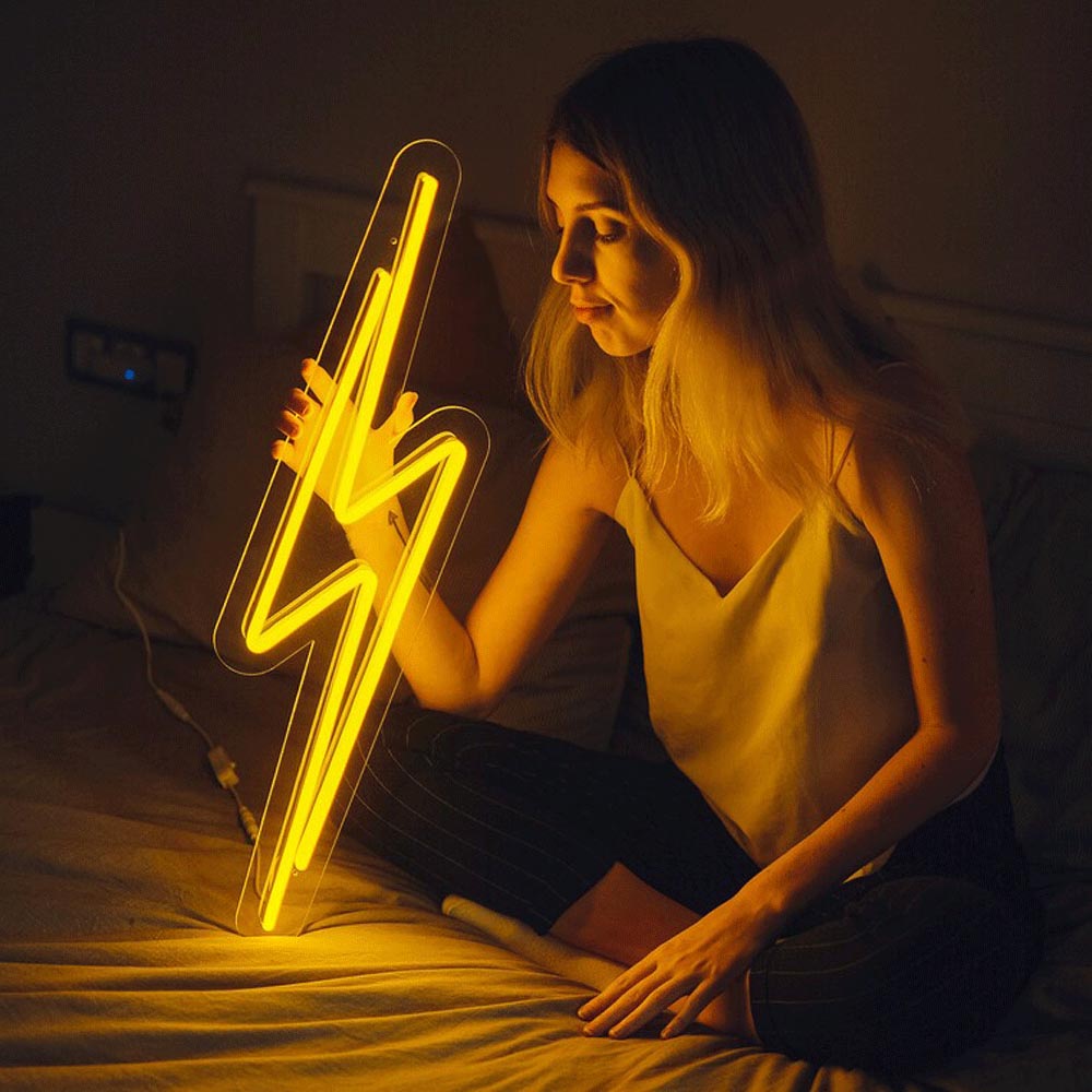 HDJSign - Lightning Home Neon light