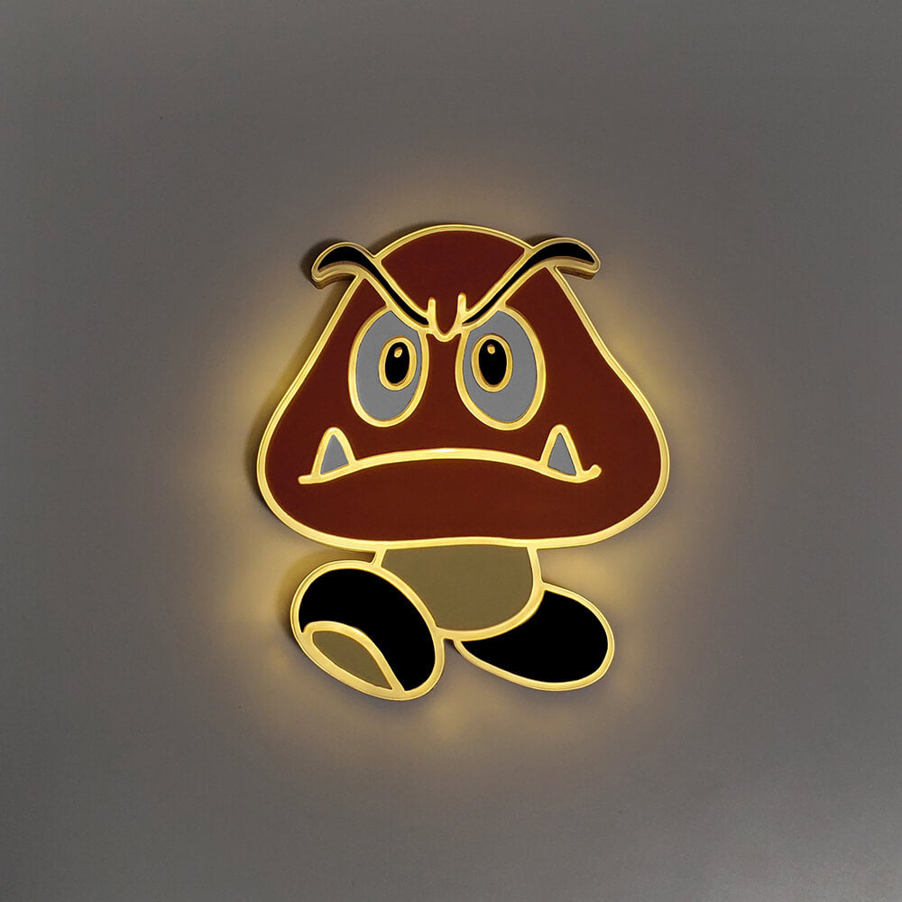 HDJSign - UV Print Goomba Game Neon Sign
