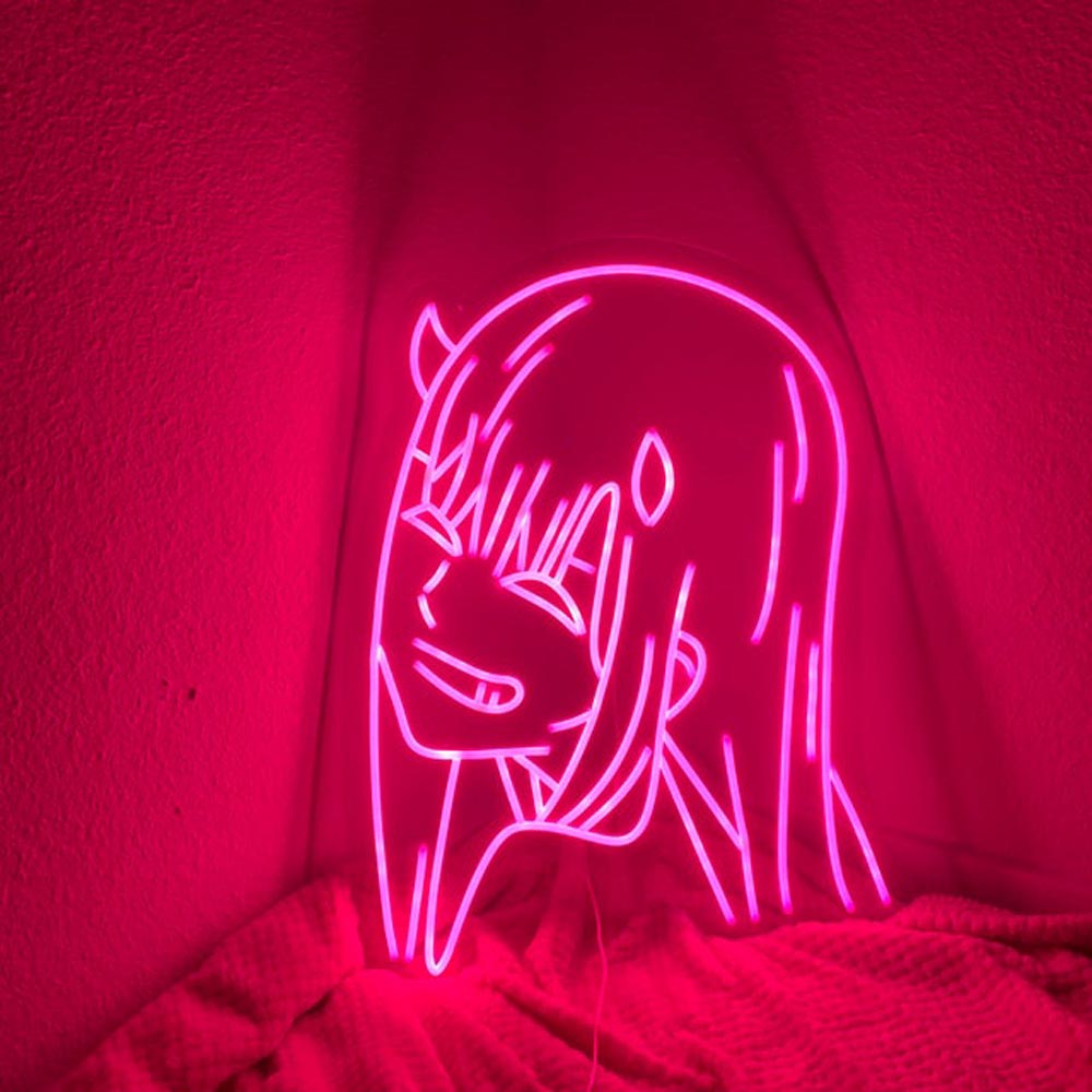 HDJSign - Zero Two Anime Neon Sign