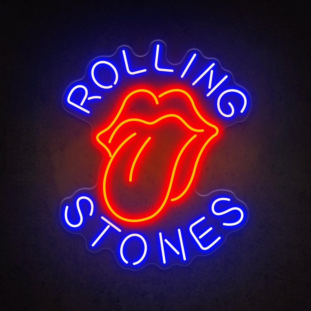 HDJSign - Rolling Stone Bar Neon Sign