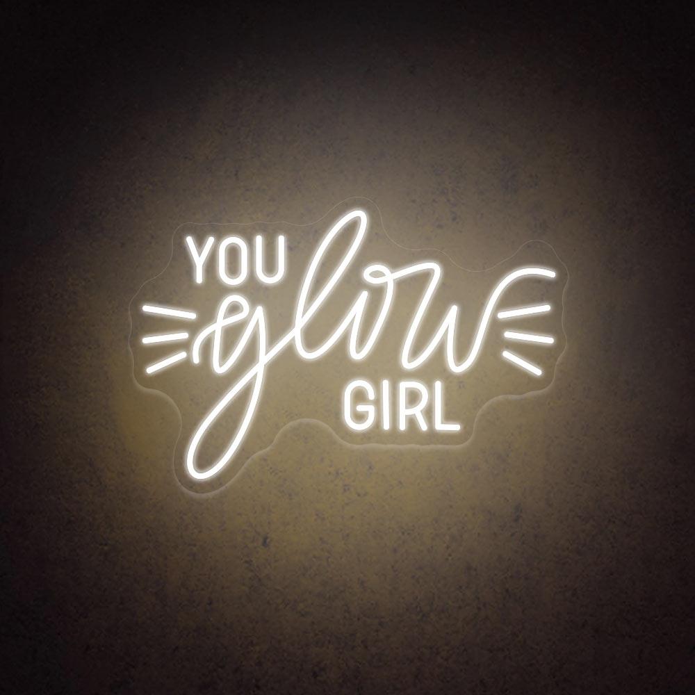 HDJSign - You Glow Girl Salon Neon Sign